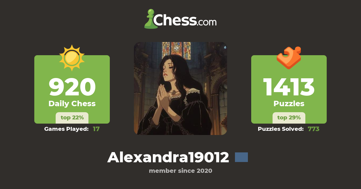 Alexandra19012 - Chess Profile - Chess.com