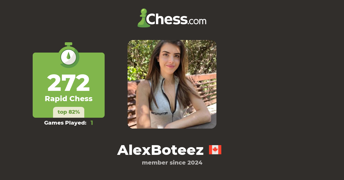 Alex Botez (AlexBoteez) - Chess Profile - Chess.com