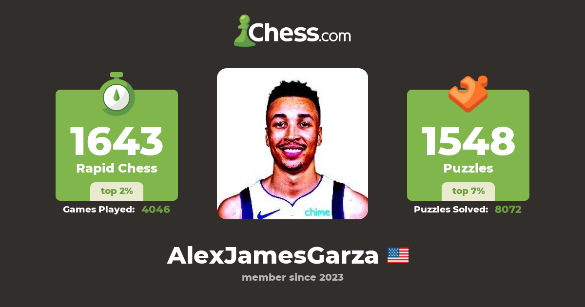 AlexJamesGarza - Chess Profile - Chess.com