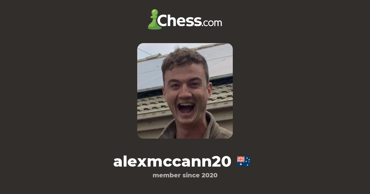Alex McCann (alexmccann20) - Chess Profile - Chess.com