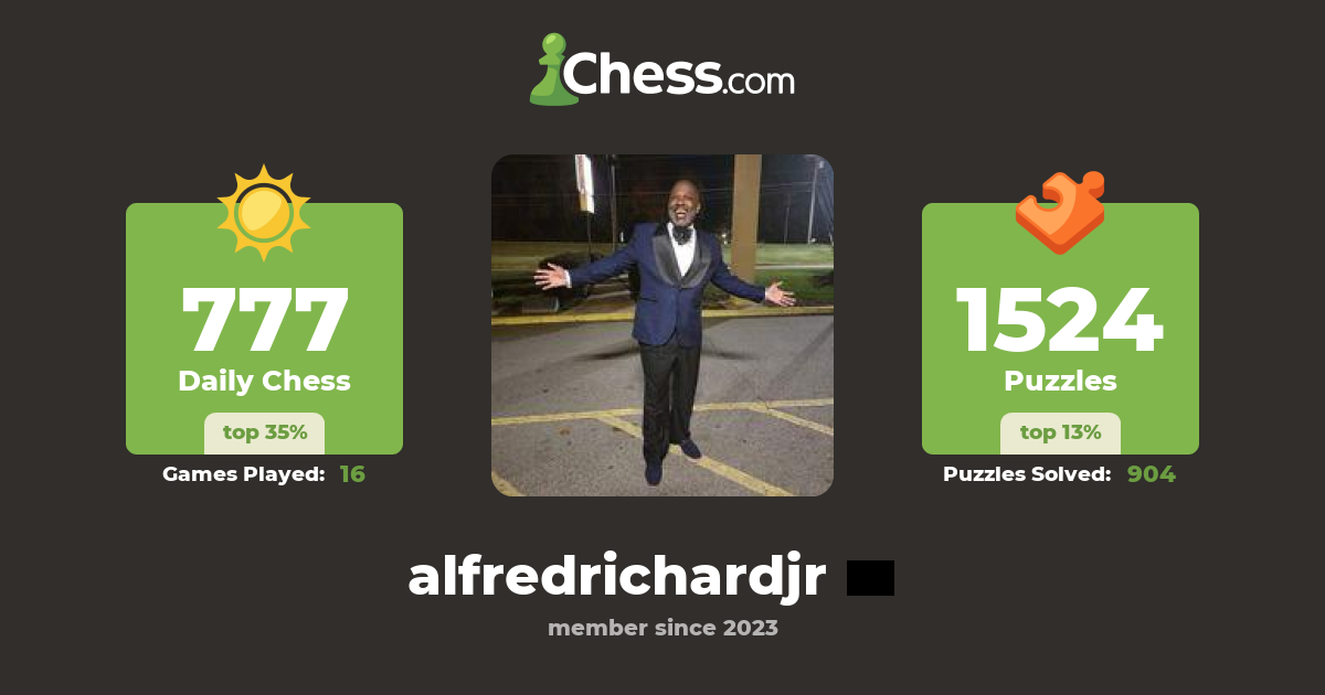 Alfred Richard (alfredrichardjr) - Chess Profile - Chess.com