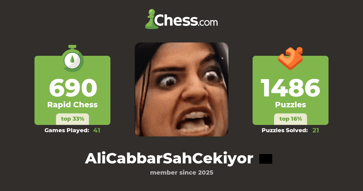 ReederPro M (AliCabbarSahCekiyor) - Chess Profile - Chess.com