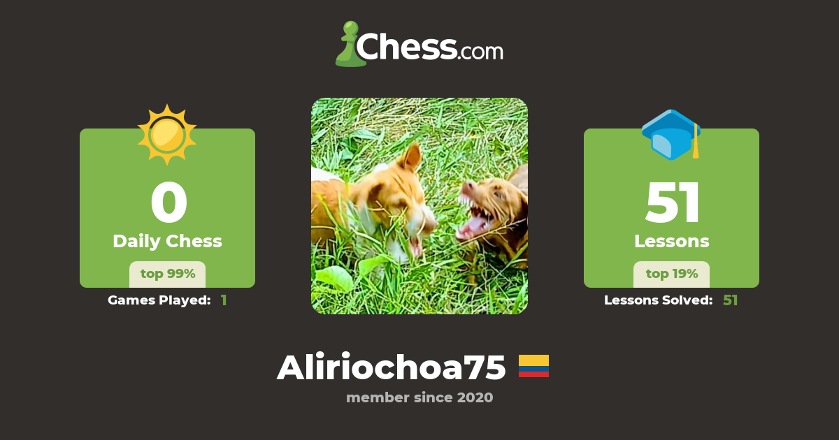 Alirio Ochoa Tellez (Aliriochoa75) - Chess Profile - Chess.com