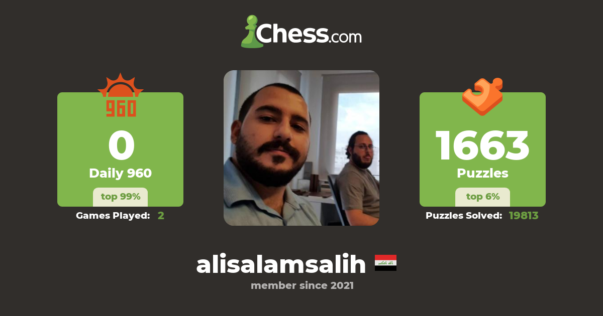 alisalamsalih - Chess Profile - Chess.com