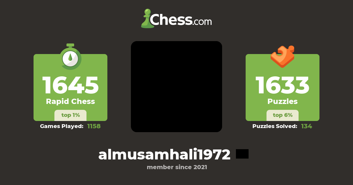 ali shu (almusamhali1972) - Chess Profile - Chess.com