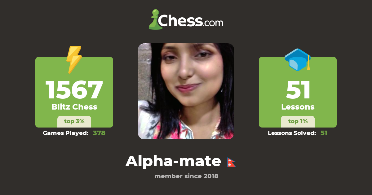 Alpha-mate - Chess Profile - Chess.com