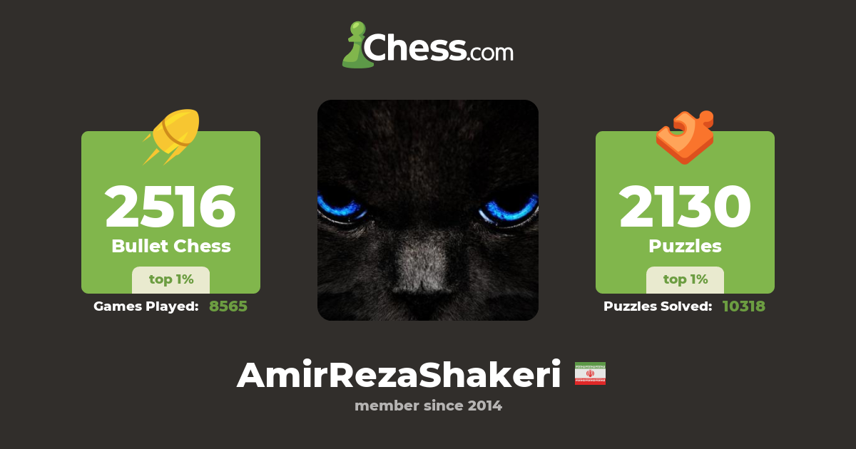 Amir Reza Shakeri (AmirRezaShakeri) - Chess Profile - Chess.com