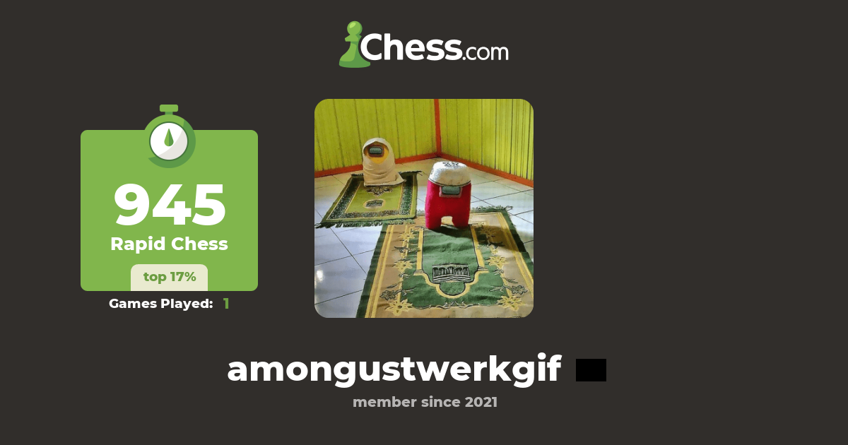 sus mogus (amongustwerkgif) - Chess Profile - Chess.com
