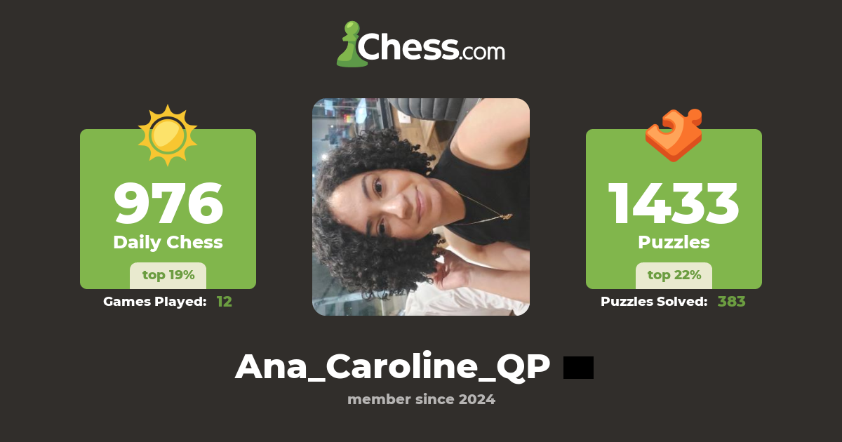 Ana (Ana_Caroline_QP) - Chess Profile - Chess.com