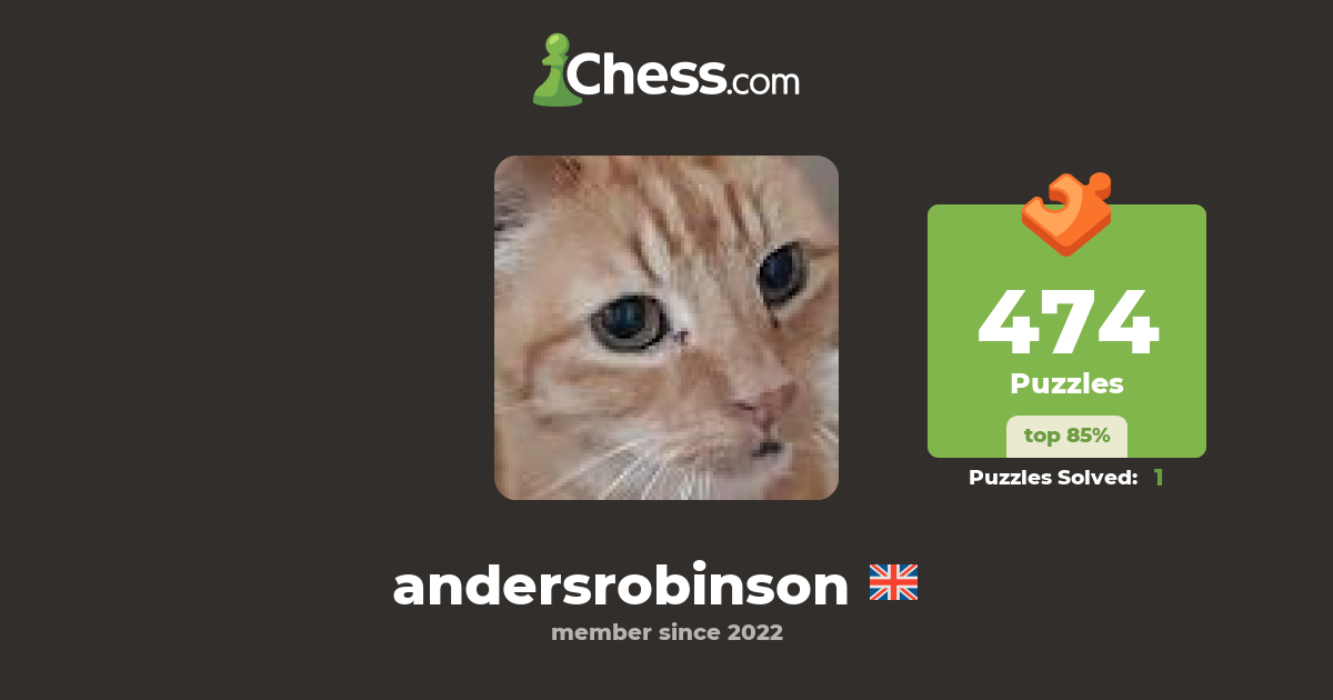 Anders Robinson (andersrobinson) - Chess Profile - Chess.com