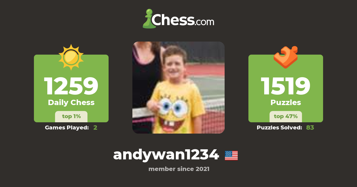 Andy Wan (andywan1234) - Chess Profile - Chess.com