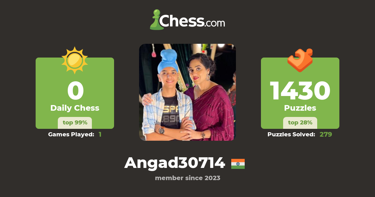 Angad Singh (Angad30714) - Chess Profile - Chess.com