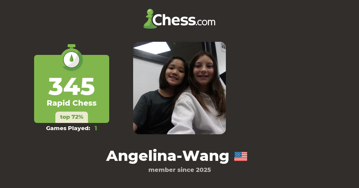 Angelina-Wang - Chess Profile - Chess.com