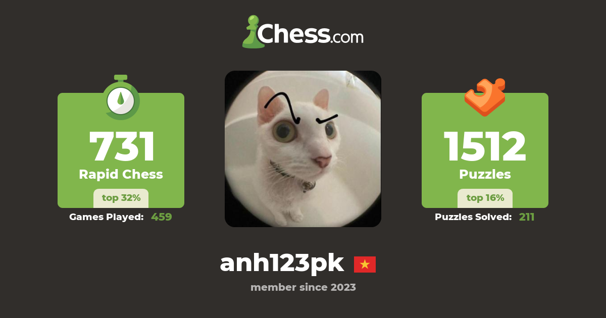 Anh Phạm (anh123pk) - Chess Profile - Chess.com