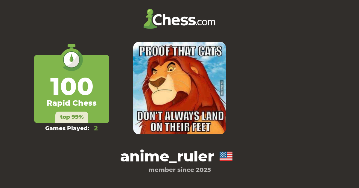 Robert Zerr (anime_ruler) - Chess Profile - Chess.com