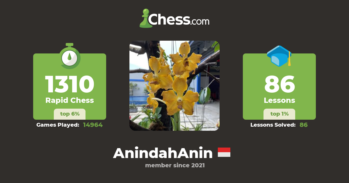 Anien (AnindahAnin) - Chess Profile - Chess.com