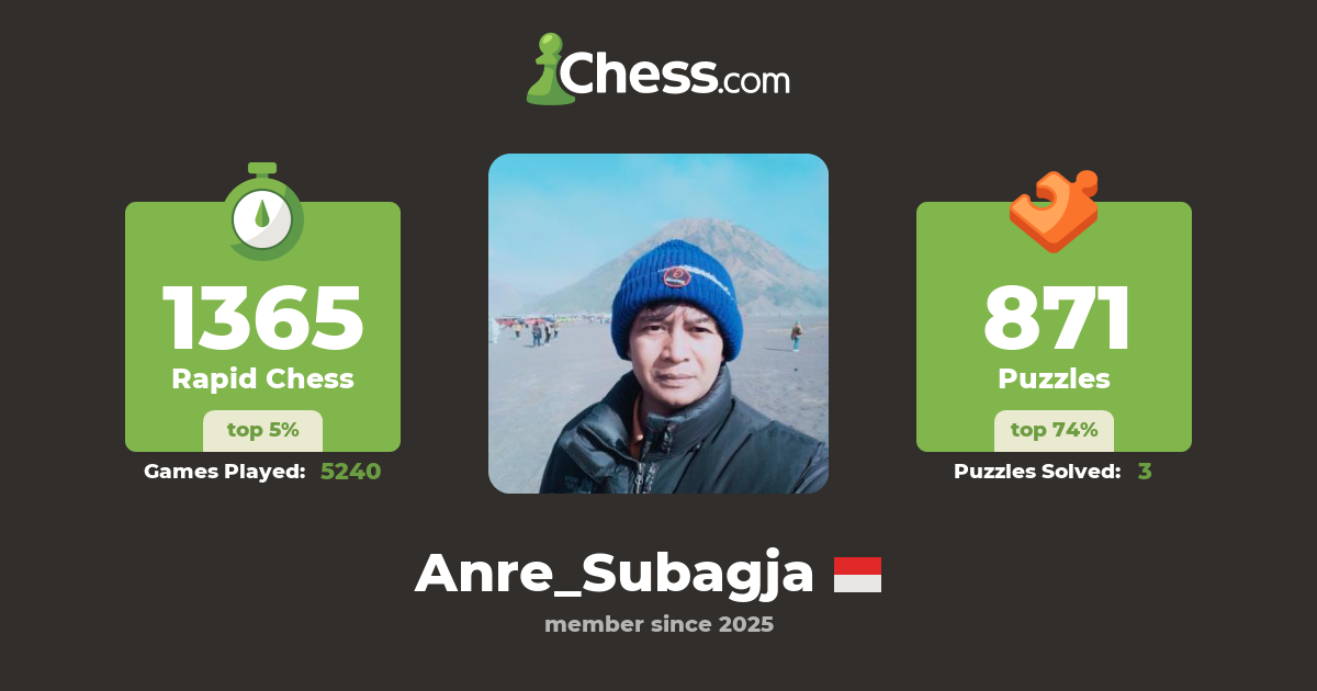 Anre_Subagja - Chess Profile - Chess.com