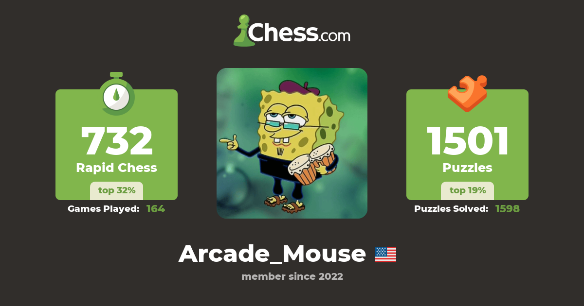 Arcade_Mouse - Chess Profile - Chess.com