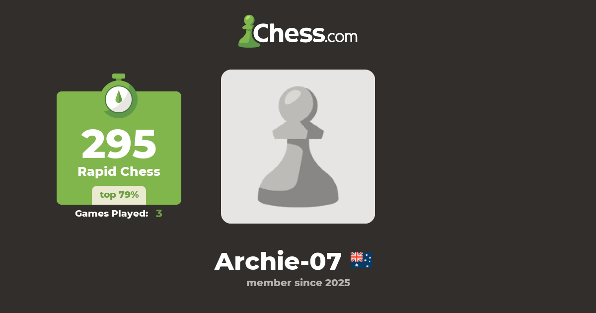 Archie-07 - Chess Profile - Chess.com