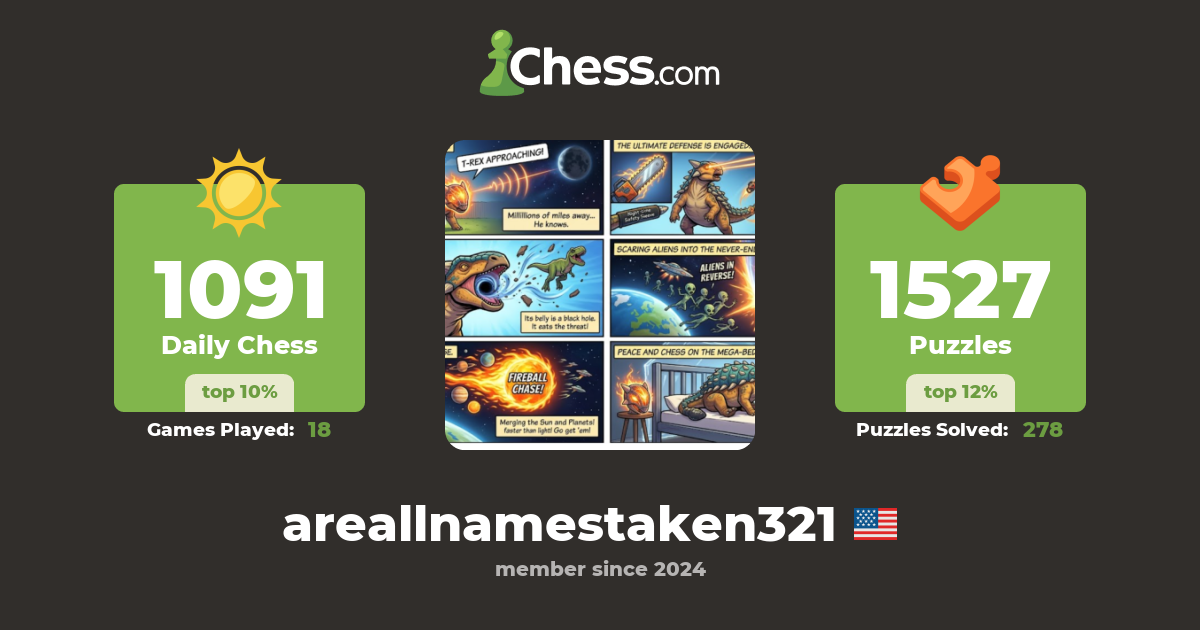 Brandon Budde (areallnamestaken321) - Chess Profile - Chess.com