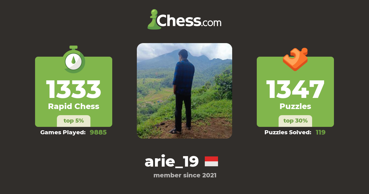 Arie P (arie_19) - Chess Profile - Chess.com