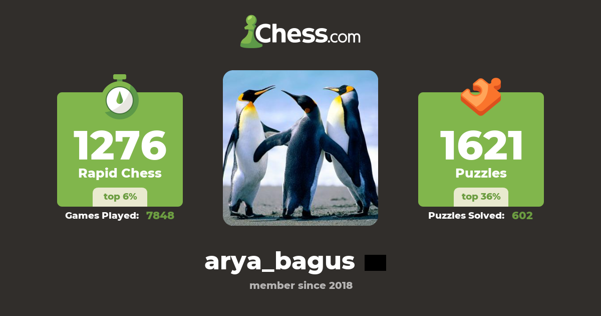 arya bagus (arya_bagus) - Chess Profile - Chess.com