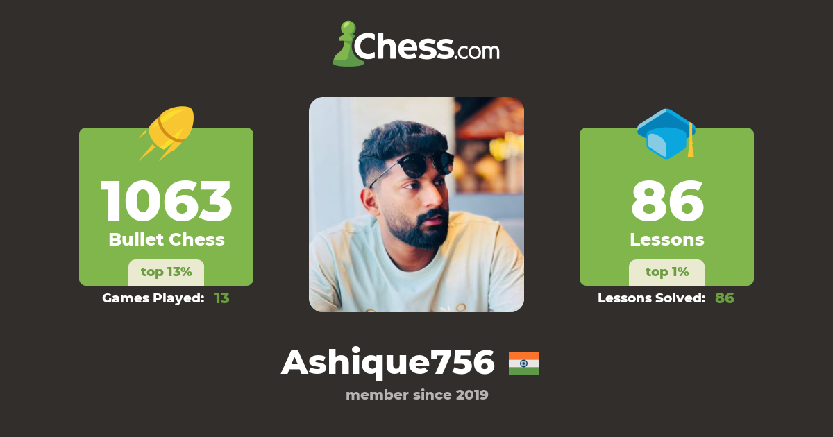 Ashique Xzee (Ashique756) - Chess Profile - Chess.com