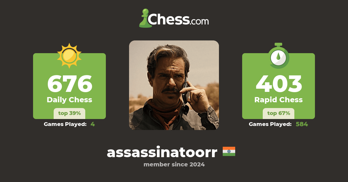 assassinator (assassinatoorr) - Chess Profile - Chess.com
