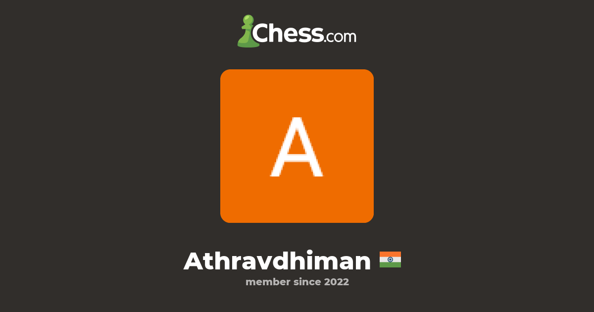 Aastha Dhiman (Athravdhiman) - Chess Profile - Chess.com