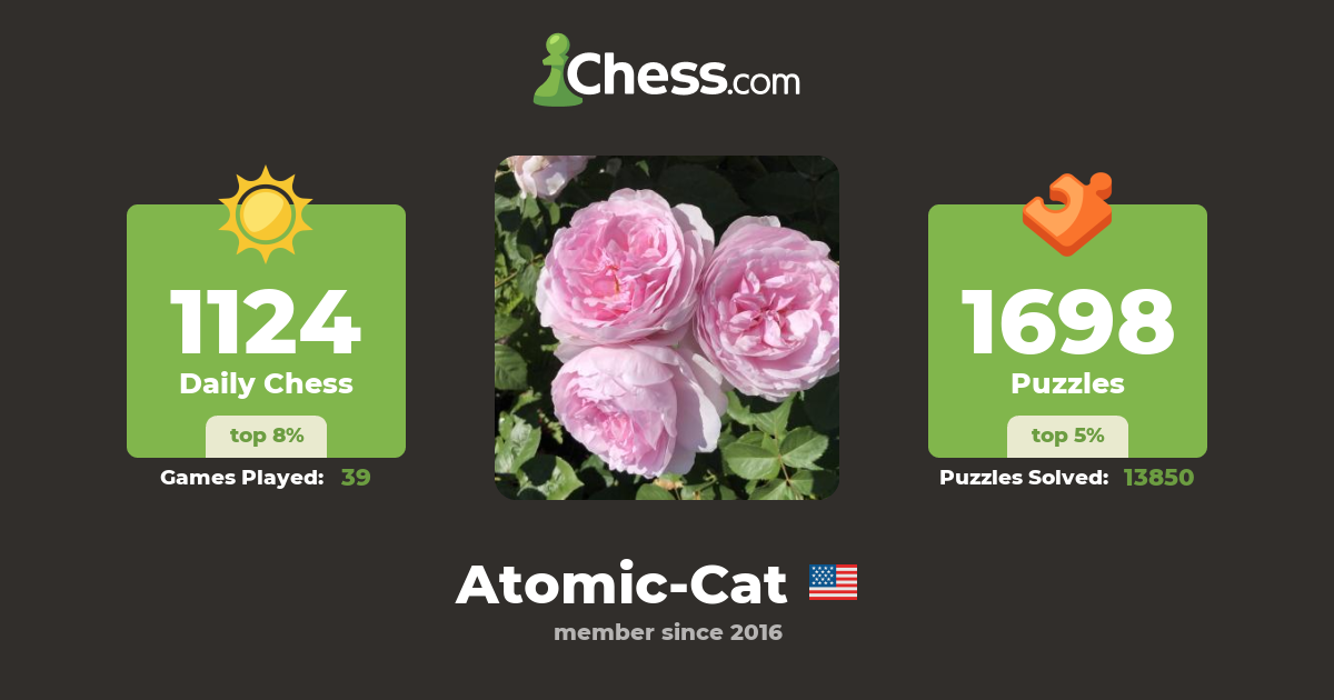 Atomic-Cat - Chess Profile - Chess.com