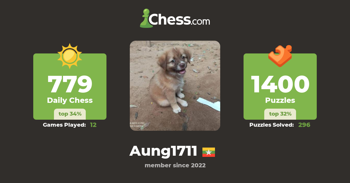 Aung Min Htet (Aung1711) - Chess Profile - Chess.com