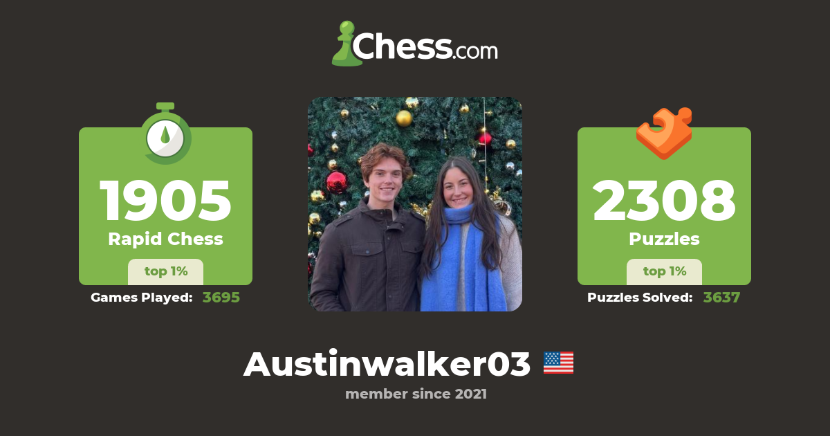 Austin Walker (Austinwalker03) - Chess Profile - Chess.com