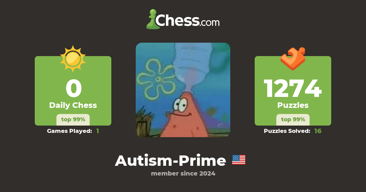 Ashton Walden (Autism-Prime) - Chess Profile - Chess.com