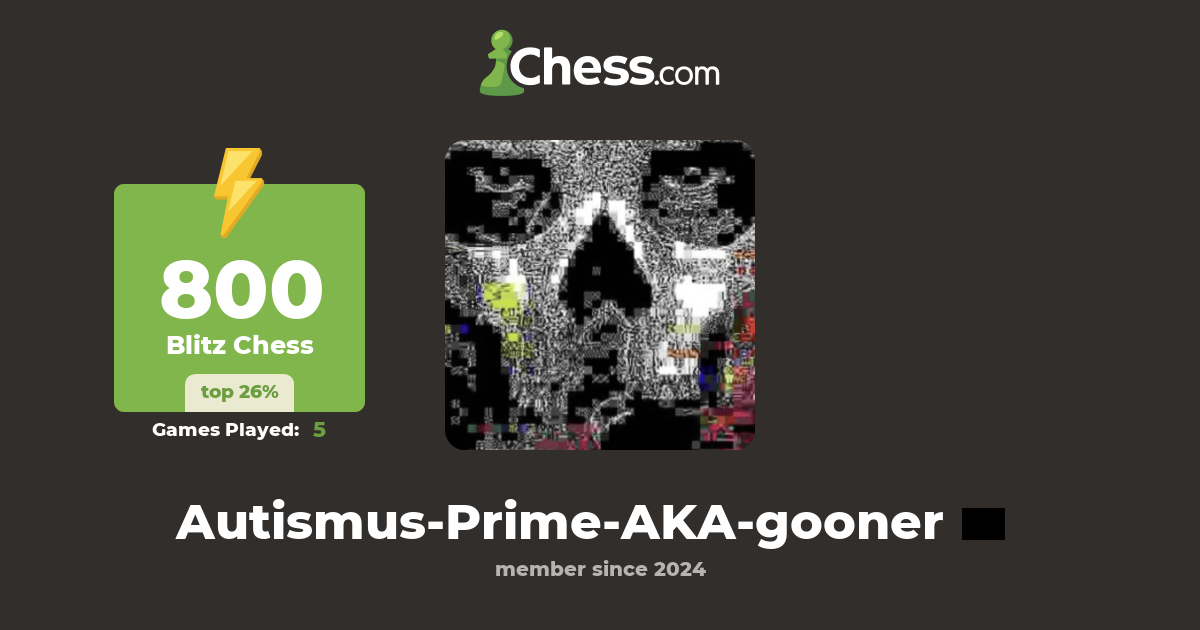 Autismus-Prime-AKA-gooner - Chess Profile - Chess.com