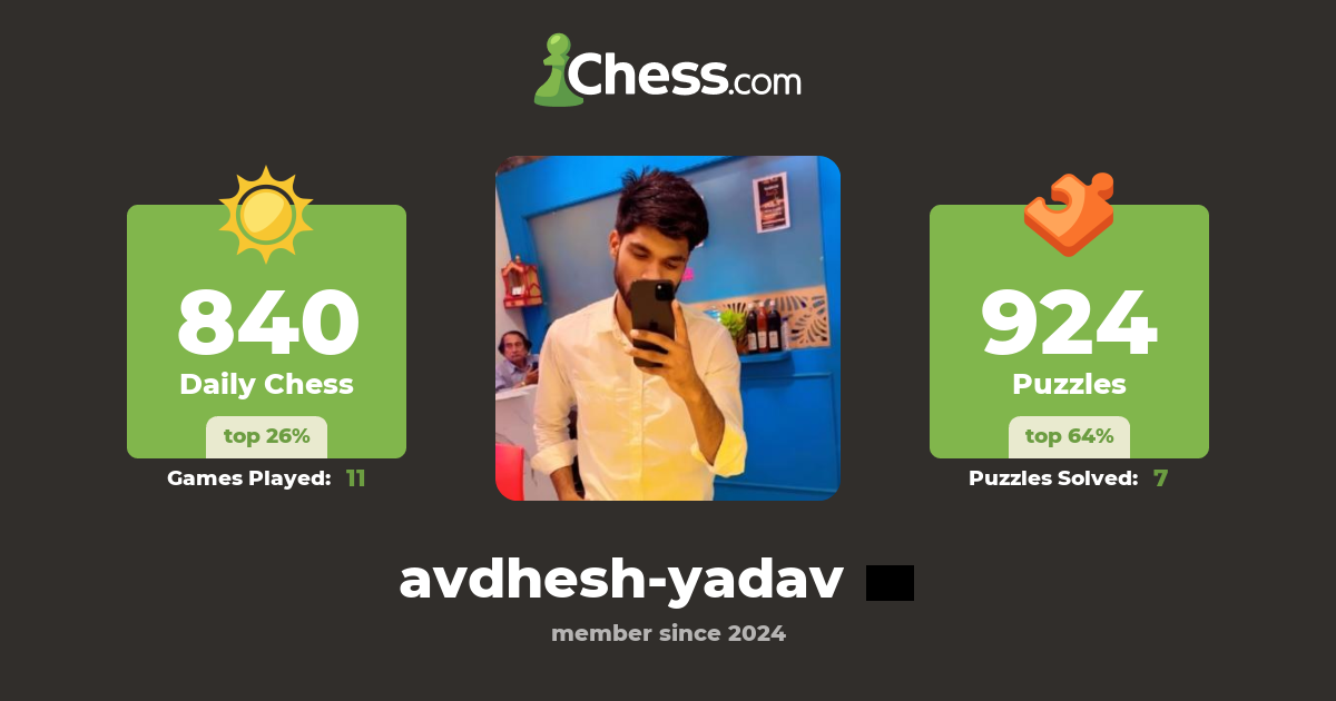 avdhesh-yadav - Chess Profile - Chess.com