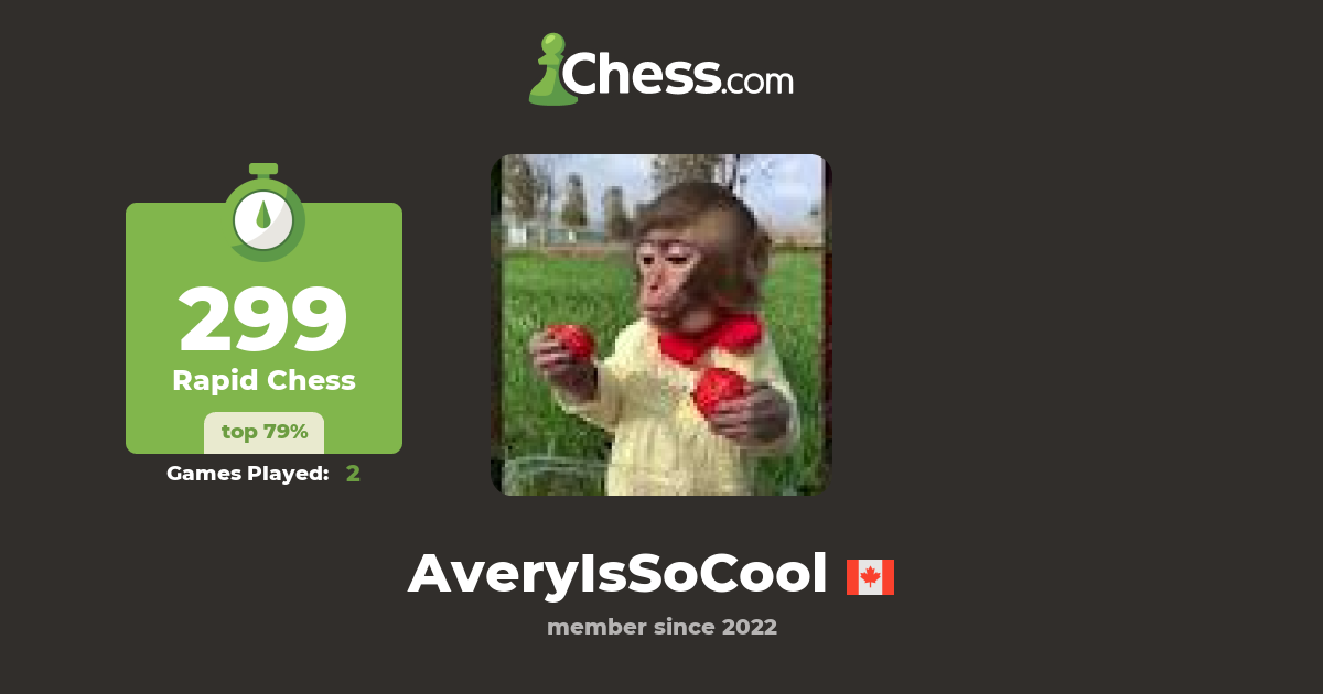 Avery Jensen (AveryIsSoCool) - Chess Profile - Chess.com