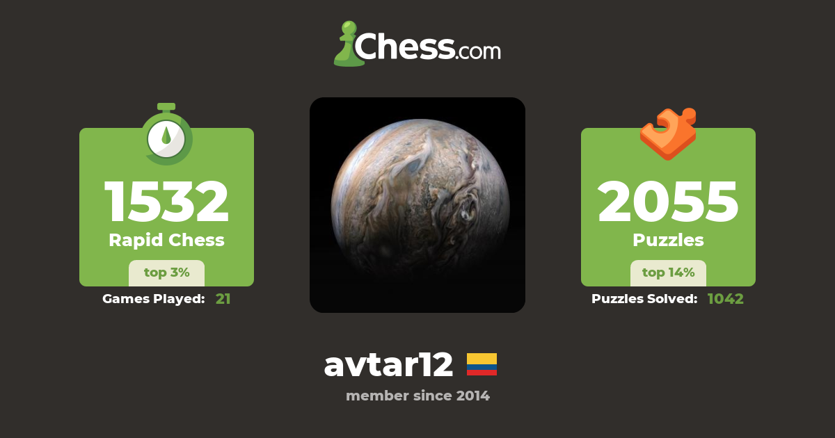 Nicolas Puentes' (avtar12) - Chess Profile - Chess.com