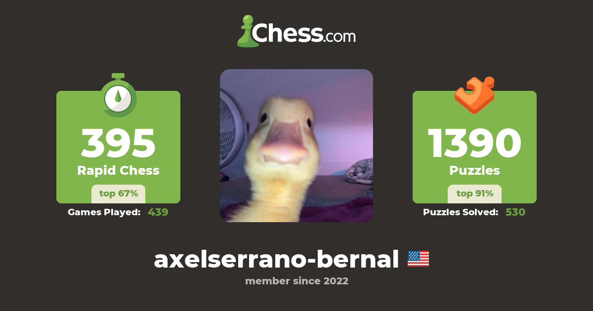 Big PIMPIN (axelserrano-bernal) - Chess Profile - Chess.com