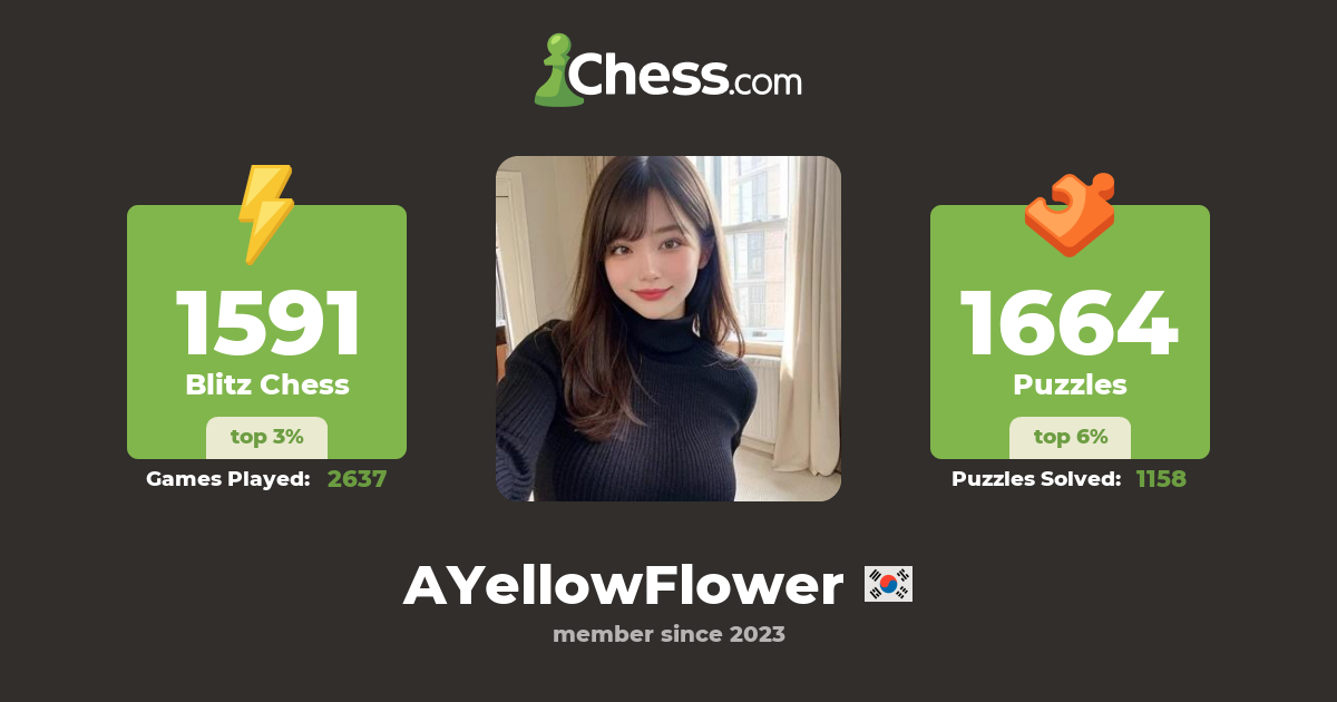 AYellowFlower - Chess Profile - Chess.com