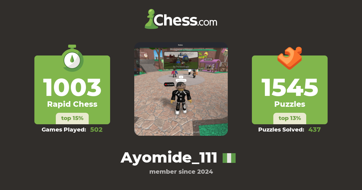 Ayomide_111 - Chess Profile - Chess.com