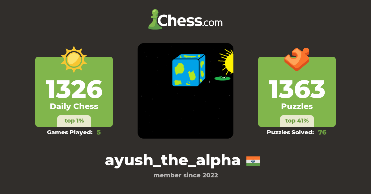 ayush_the_alpha - Chess Profile - Chess.com