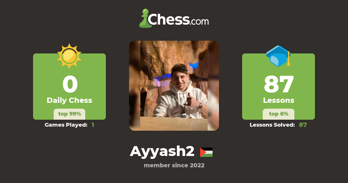 ahmad ayyash (Ayyash2) - Chess Profile - Chess.com