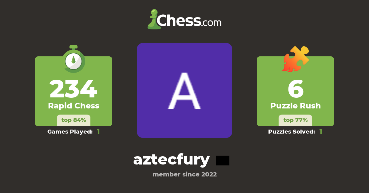 Aztec Playz (aztecfury) - Chess Profile - Chess.com