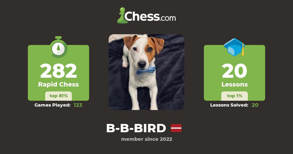 B-B-BIRD - Chess Profile - Chess.com