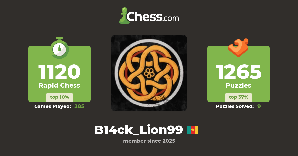 Black Lion Dev01 (B14ck_Lion99) - Chess Profile - Chess.com