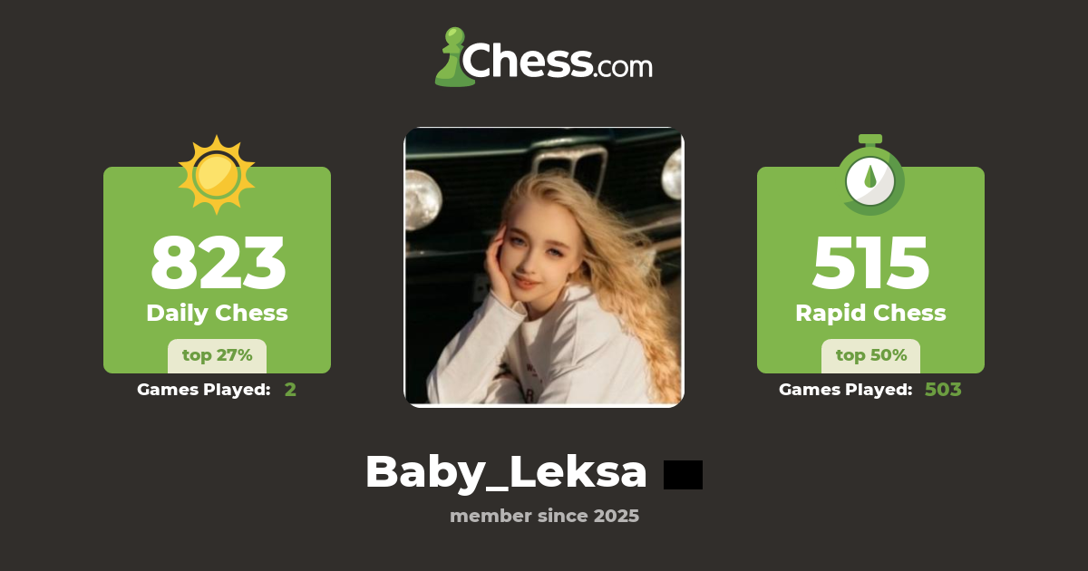 Baby_Leksa - Chess Profile - Chess.com