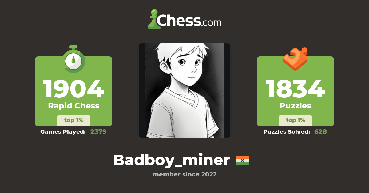 Badboy_miner - Chess Profile - Chess.com