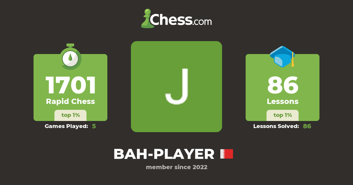 Jason Ram (BAH-PLAYER) - Chess Profile - Chess.com