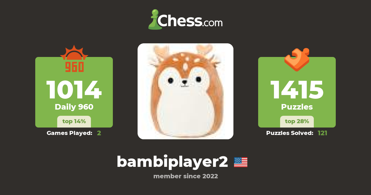 bambiplayer2 - Chess Profile - Chess.com