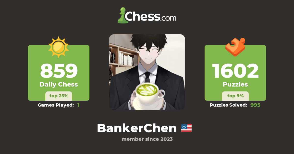 Chen (BankerChen) - Chess Profile - Chess.com